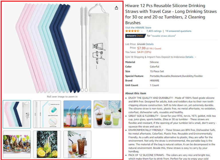 Structure Your Amazon Image Gallery Effectively